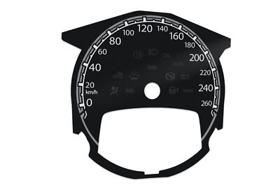 Volkswagen Beetle - Speedometer dials MPH to KM/H Gauges | eBay