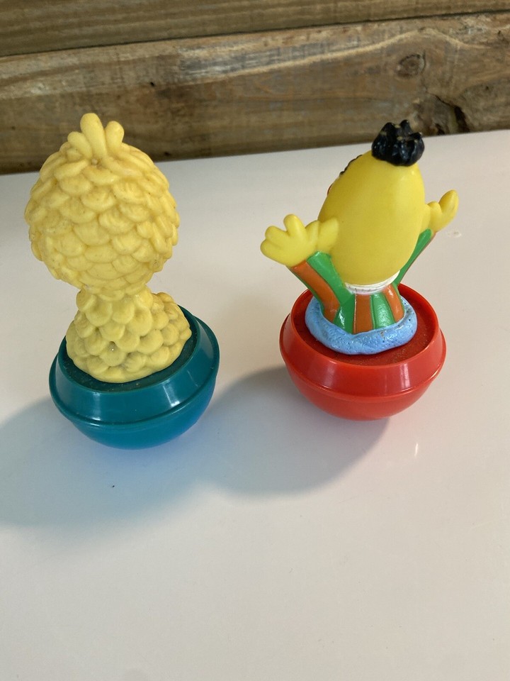 Bert And Big Bird Weebles Pre Owned | eBay