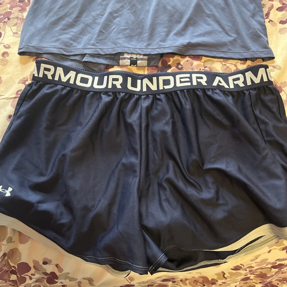 under armour set women (xl Shorts, L Tank) | eBay