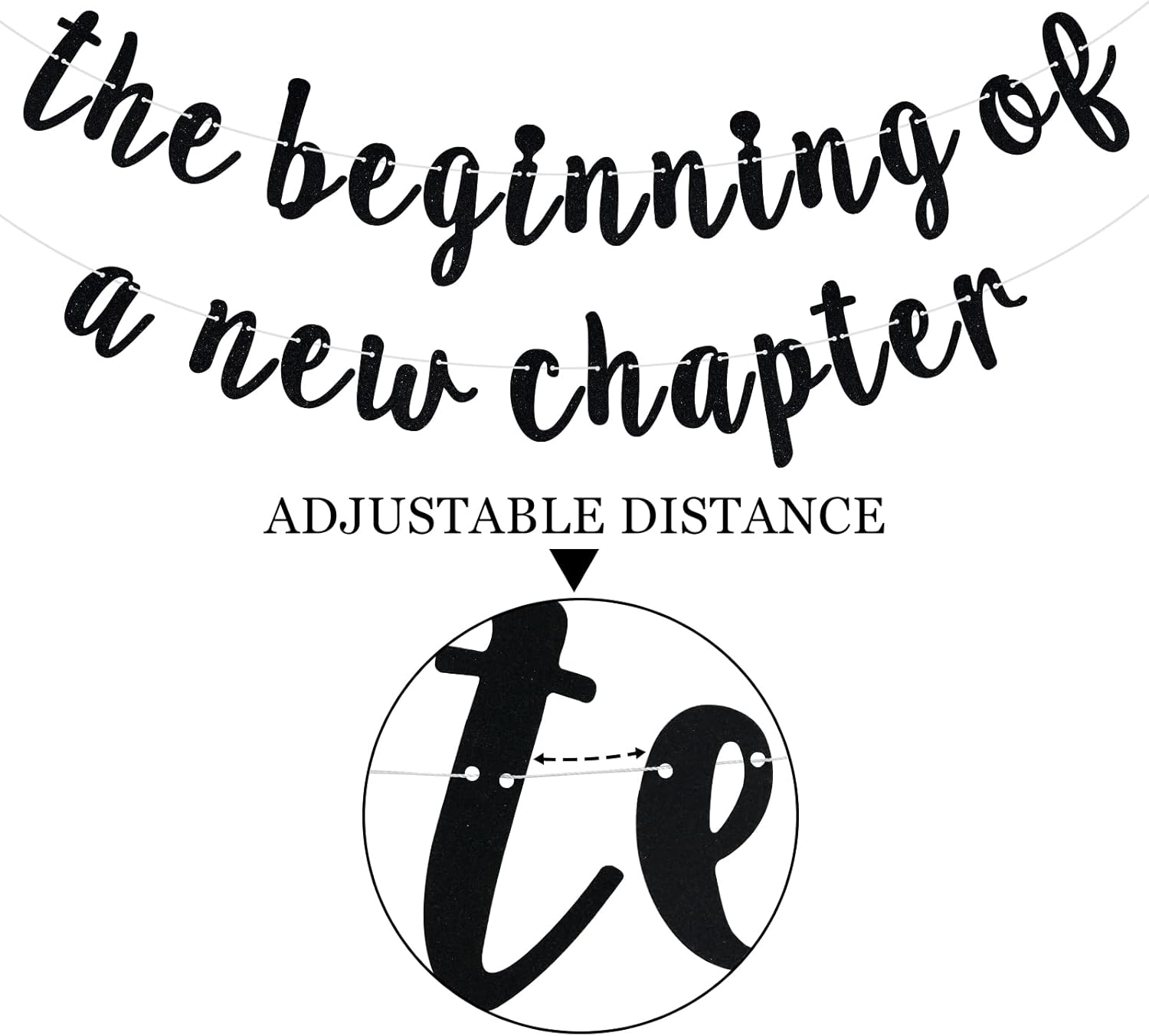 The Beginning of a New Chapter Banner, Farewell Party Decorations, 2025 ...