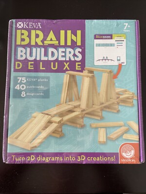 KEVA Brain Builders Deluxe -New Factory Sealed | eBay