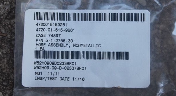 New in Plastic Gas Mask Filter Hose, 40MM, Close Quarter Combat, New ...