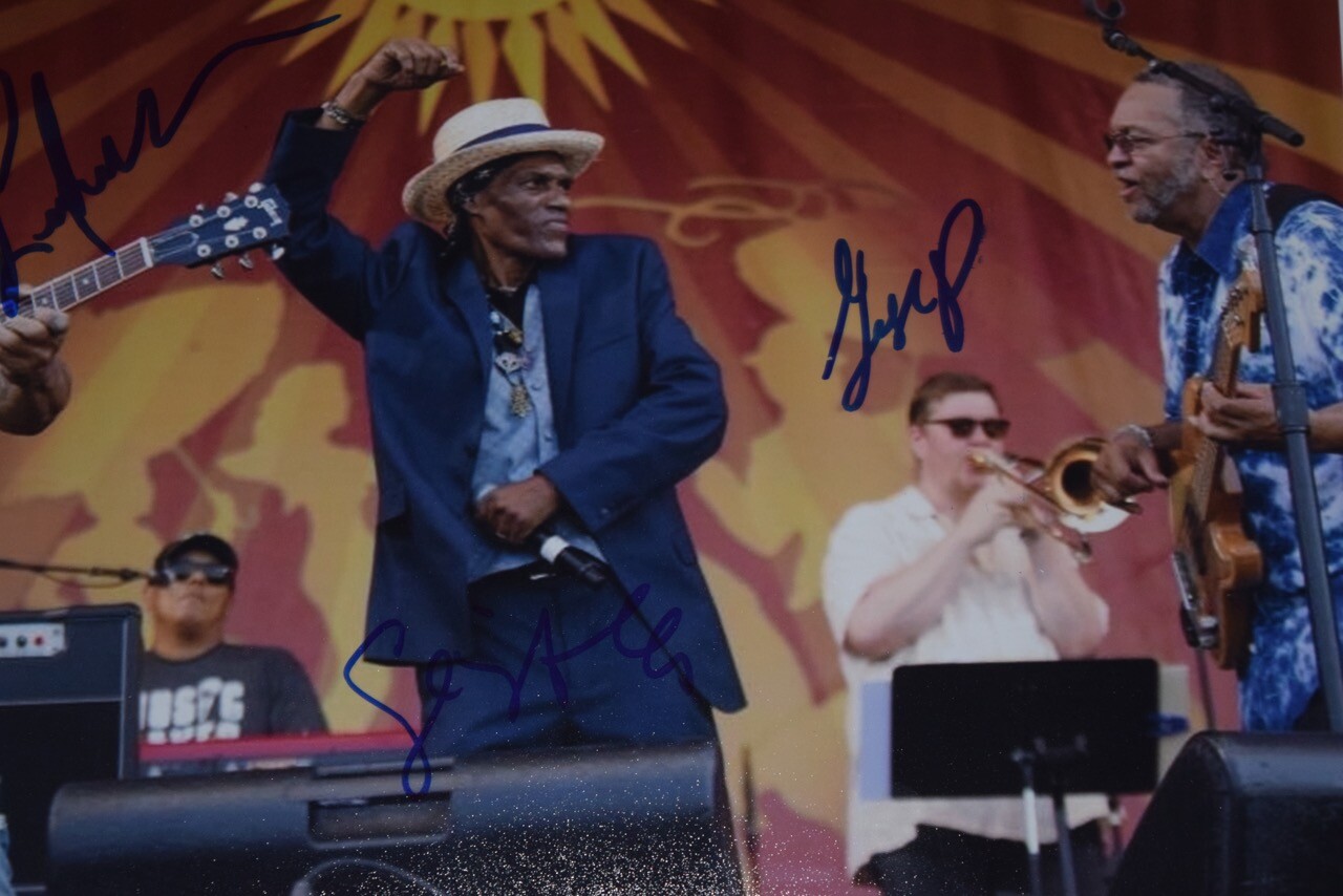 The Meters Band Signed 8x12 Photo Leo Nocentelli George Porter Jr ...