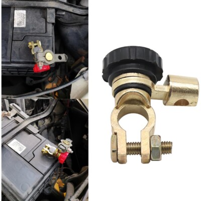 6/12V Car Battery Switch Quick Cut-off Disconnect Master Link Terminal ...