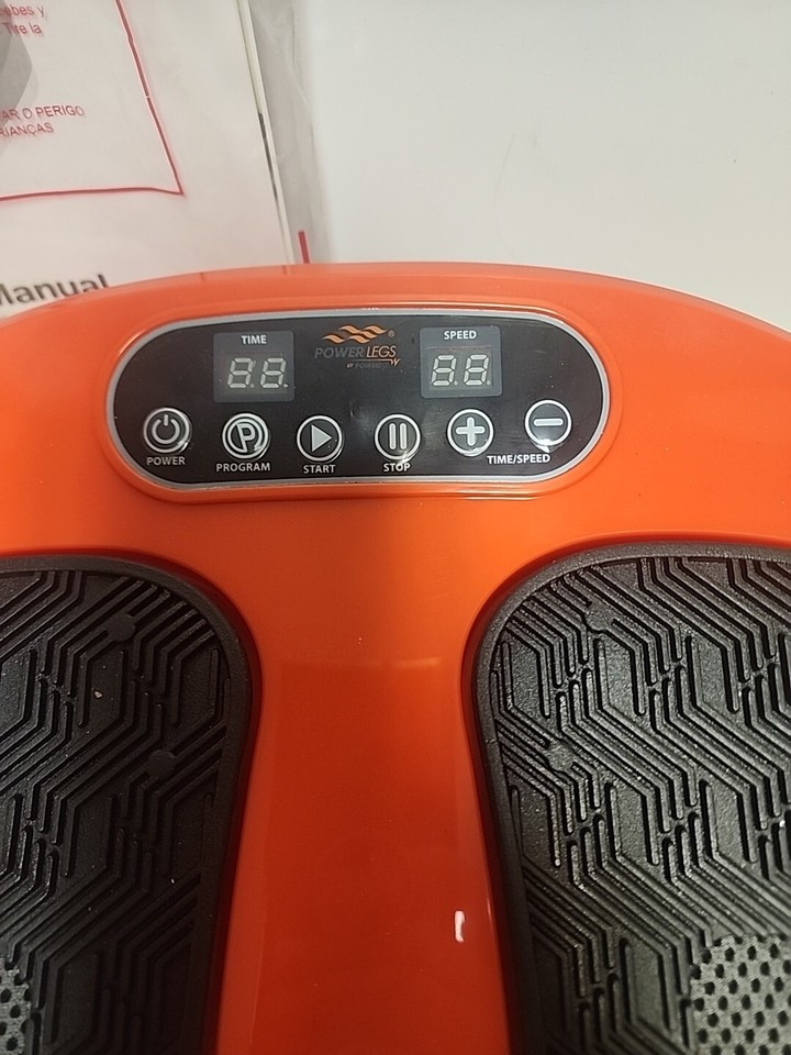 Powerfit PowerLegs Power Legs Vibration Foot Massager W/ Power Supply ...
