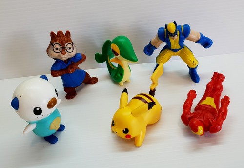 2010 - 2013 Mixed McDonalds Happy Meal Toys Pokemon, Marvel Heroes ...
