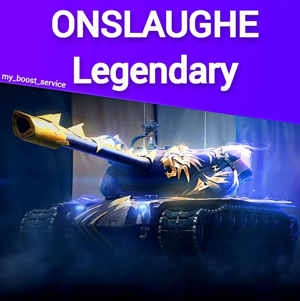 World of Tanks WoT, Onslaught Legendary Rank/Boost/EU/NA , AZURE ...