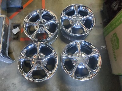 MB Motoring 16" 16x7 Aluminum Wheel Rim 5 Spoke CHROME 4x4 & 4x4 1/2 ...