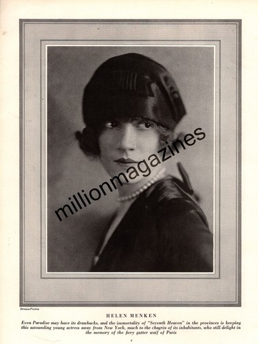 1925 Helen Menken and Edward Sothern original print from Theatre ...