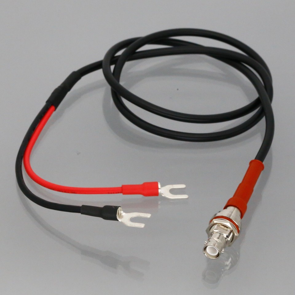 High Voltage SHV 5KV 5000V Male Pin to U Spade Fork RG58 Splitter Cable ...