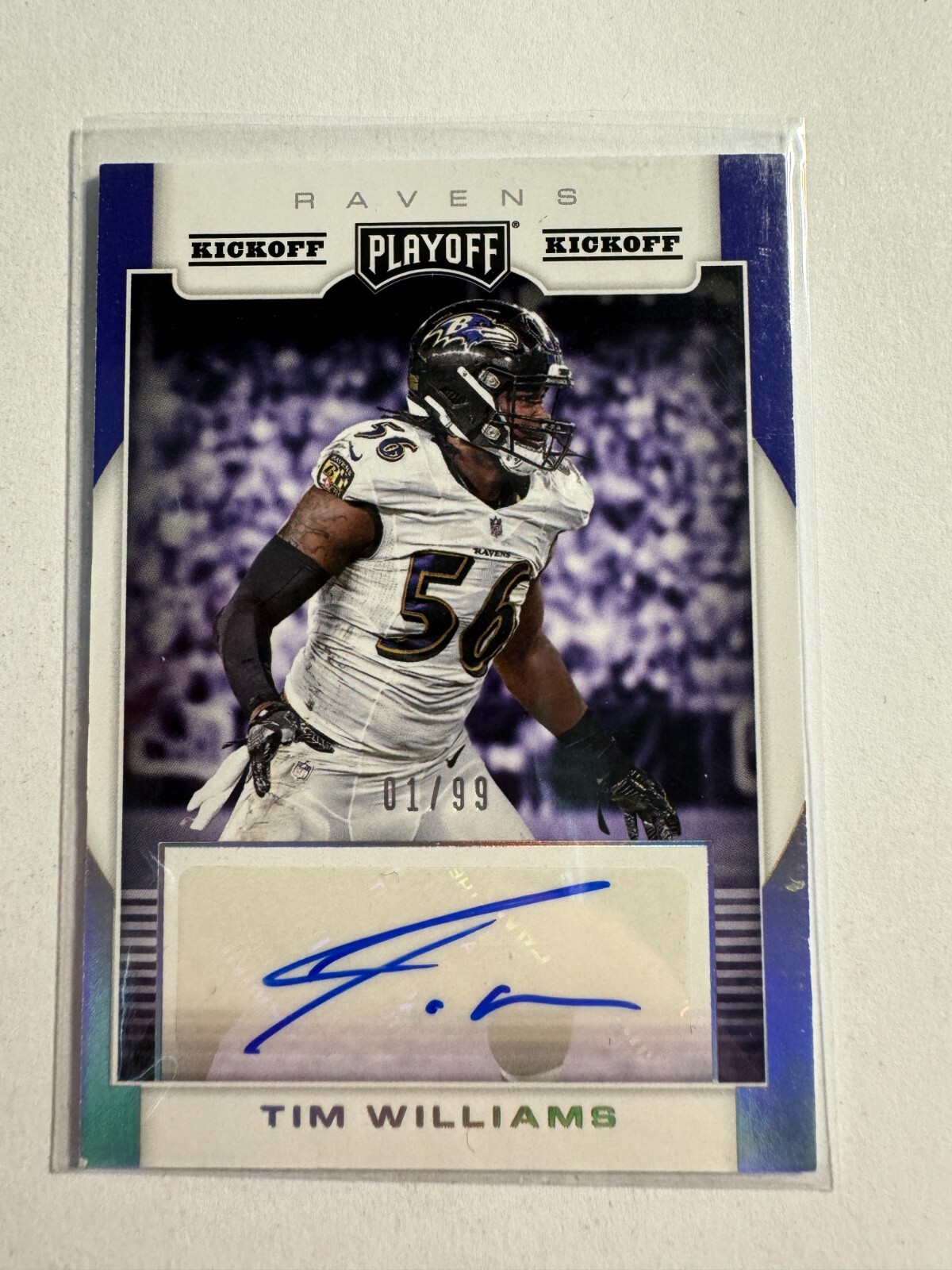 K133,169 - 2017 Playoff Rookie Signatures Kickoff #11 Tim Williams #/99 ...