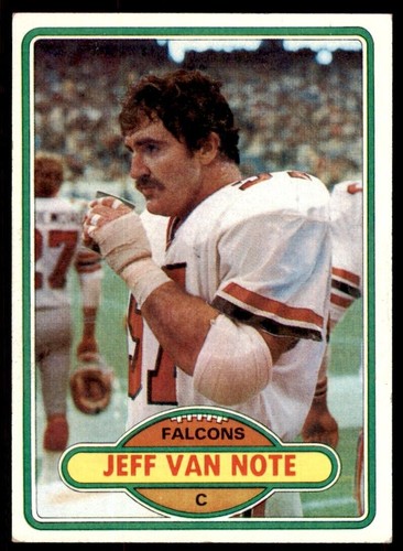 1980 TOPPS JEFF VAN NOTE ATLANTA FALCONS #232. | eBay