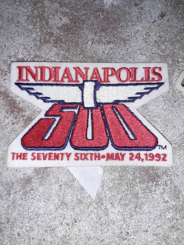 2 Indianapolis 500 Patches 1992 1996 | eBay
