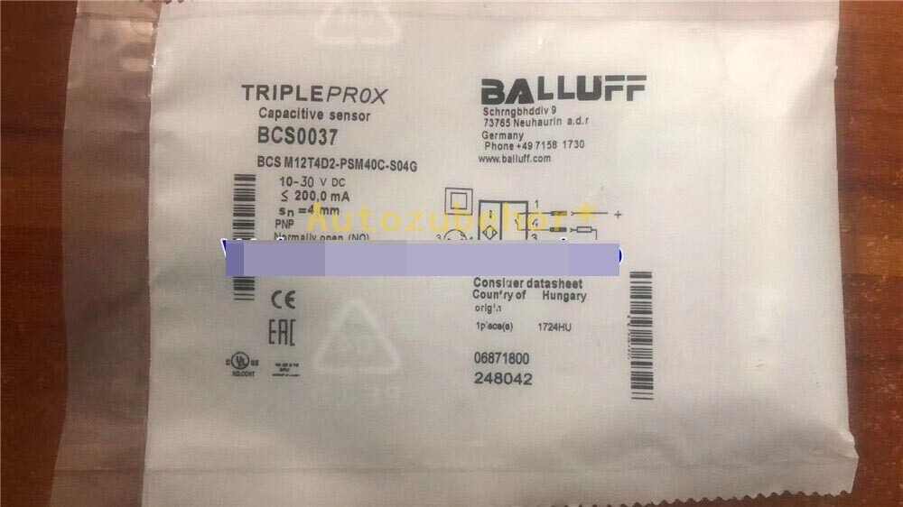 1pcs new BCS0037 BCS M12T4D2-PSM40C-S04G proximity switch sensor | eBay