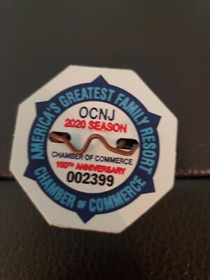 Ocean City NJ Beach Tag 2020 Badge Collectible Summer OCNJ♡♡ | eBay