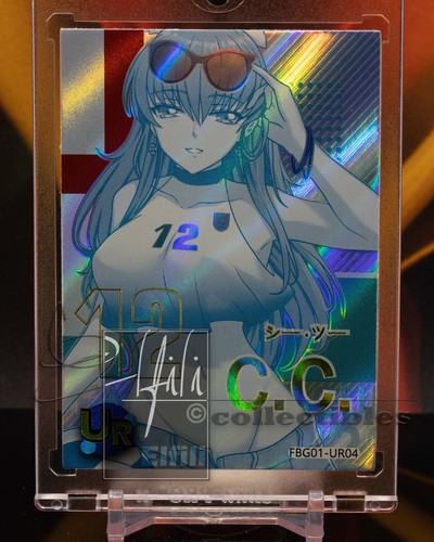 CC Code Geass England FIFA Football Girl Qatar FBG01-UR04 Premium Card ...