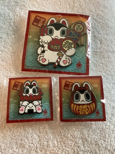 Teresa Chiba Enamel Pin Set Of 3 DCON new sealed | eBay