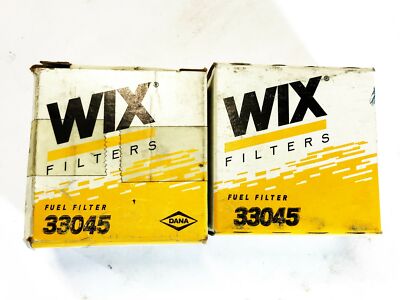 WIX Gurage Fuel Filter 33045 [Lot of 2] NOS | eBay