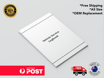 Universal Vehicle Service Logbook, Maintenance History Book OEM A5 ...