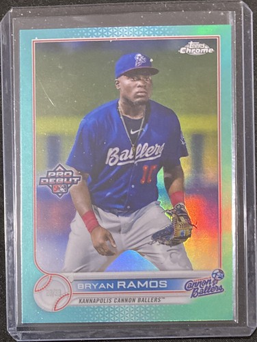 Bryan Ramos 2022 Topps Pro Debut Chrome Aqua Refractor /75. Chicago ...