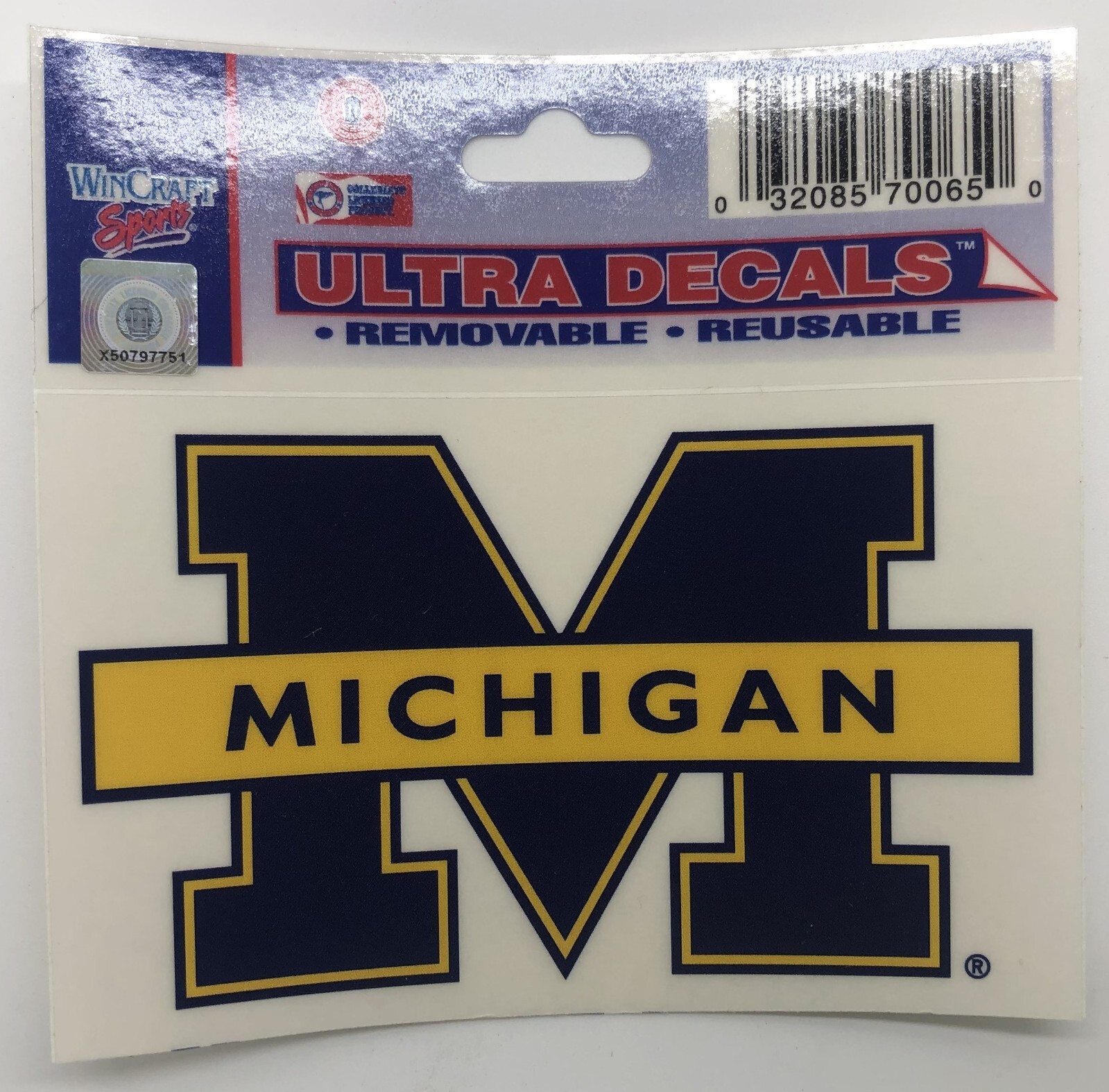 Michigan Wolverines Decal - 3”x4” Michigan Bar Decal | eBay