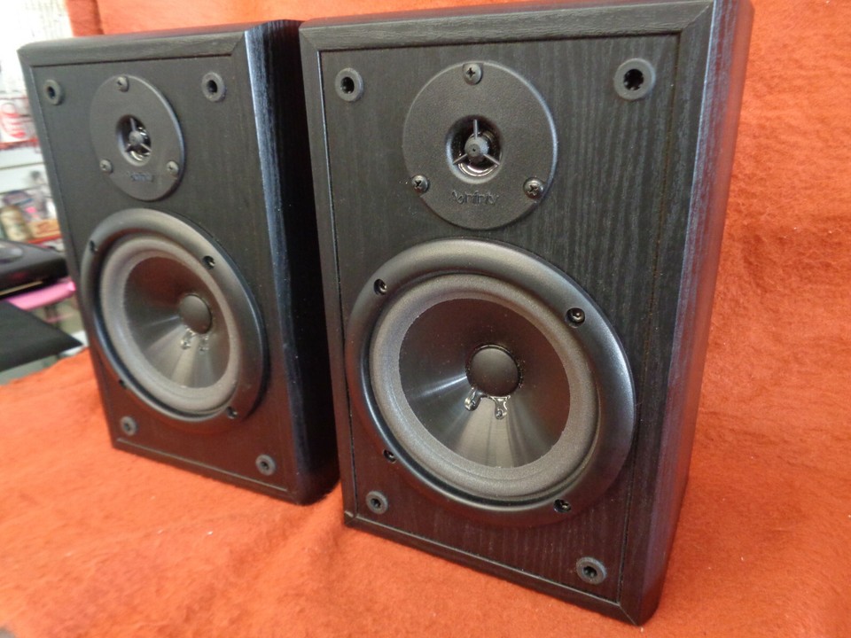 INFINITY SL 10 Bookshelf Loudspeaker PAIR NEAR PERFECT! KLIPSCH DENON ...