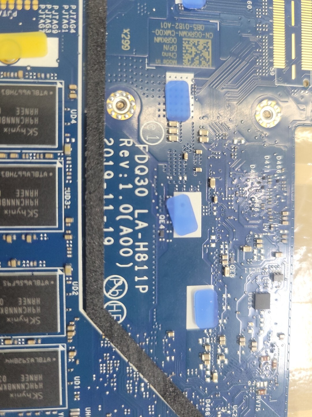 Dell XPS 13 9300 i3-100G1 4Gb RAM Laptop Motherboard VN757 LA-H811P Parts Only | eBay