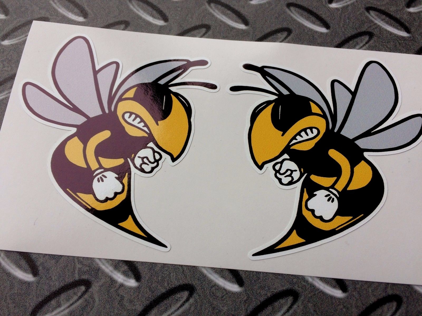 ANGRY WASP Car Motorcycle All Lambretta Vespa Scooter Fans Sticker 2 ...