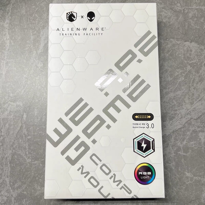 ALIENWARE RGB Game Mouse Pad 15W Qi Wireless Phone Charging Desk HOT | eBay