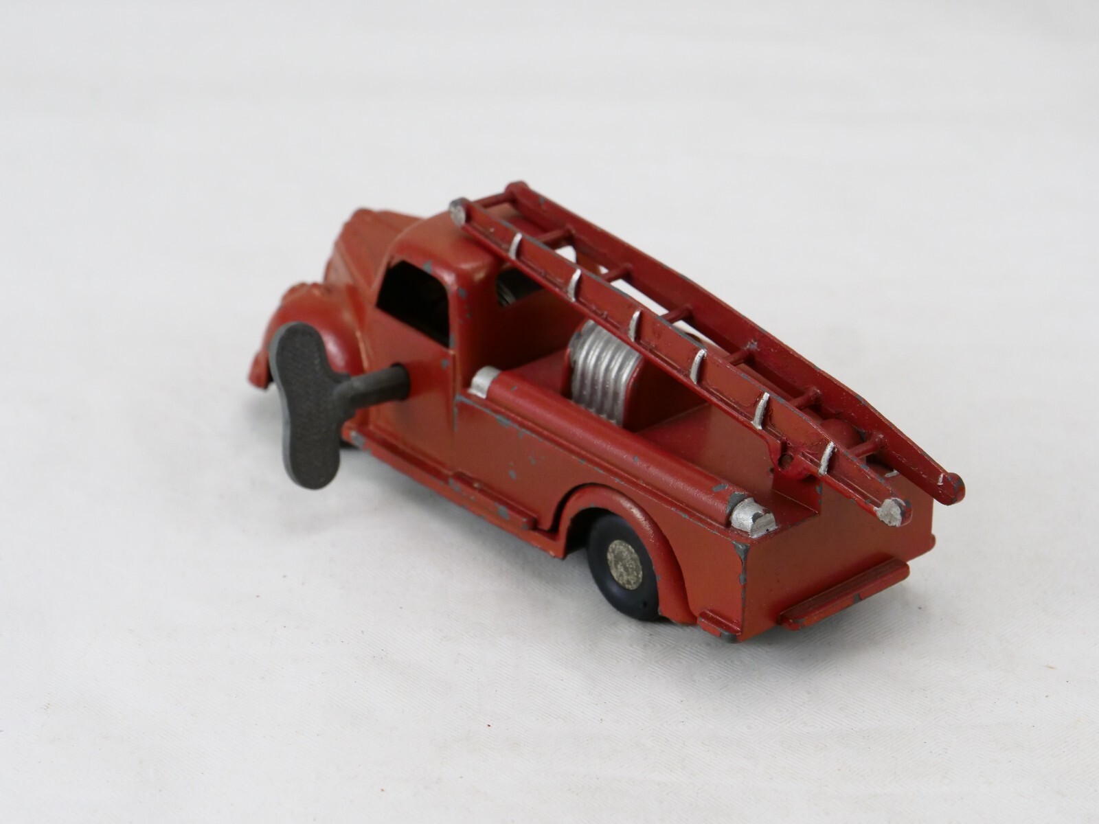 Chad valley Wee Kin GB Firefighter Truck Mechanical Key Clockwork 11 CM ...