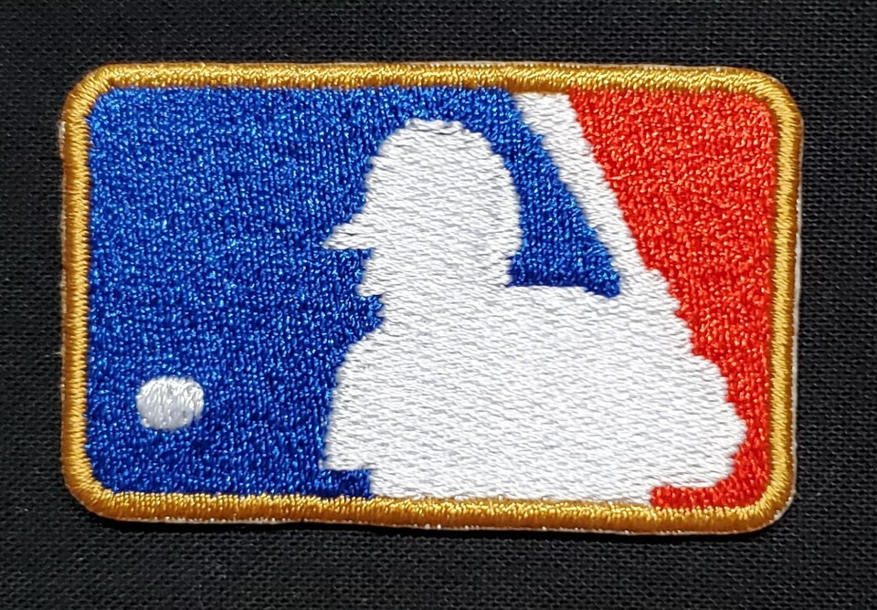 Batterman Logo World Series MLB Baseball Fully Embroidered Iron On ...