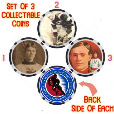 TOM HOOPER - HOCKEY HALL OF FAME - COLLECTABLE COIN SET | eBay