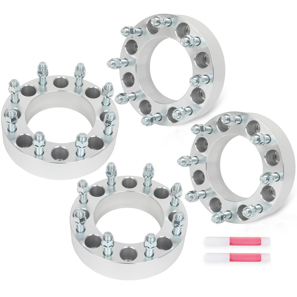 4Pcs 2" Wheel Adapters 8x170 to 8x180 14x1.5 For Ford Convert to Chevy ...