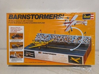 Revell Model #H-666 Barnstormers! Air Show Scene #2 1:72 Scale 1976 ...