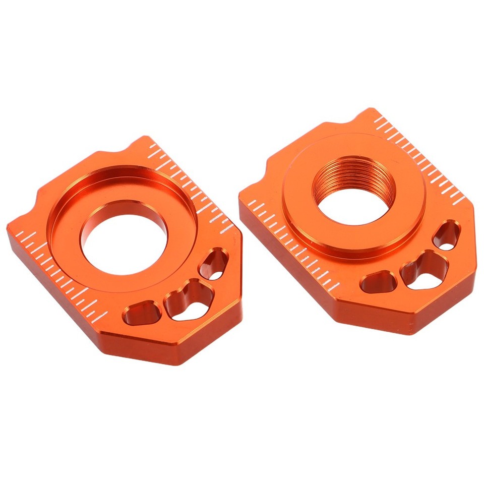 1 Pair Rear Wheel Chain Tensioner: Motorcycles Aluminum Alloy Chain ...