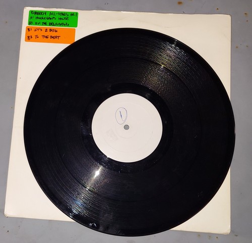 Greedy All Stars Vol.1 90s House 4 Tracks Grade (VG) surface scuffs ...