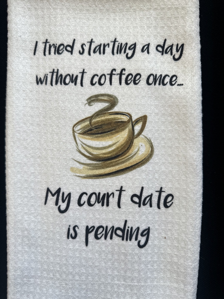 Handmade sublimation | Tea Towel | Dish Towel Gift | Dishcloth | Hand ...