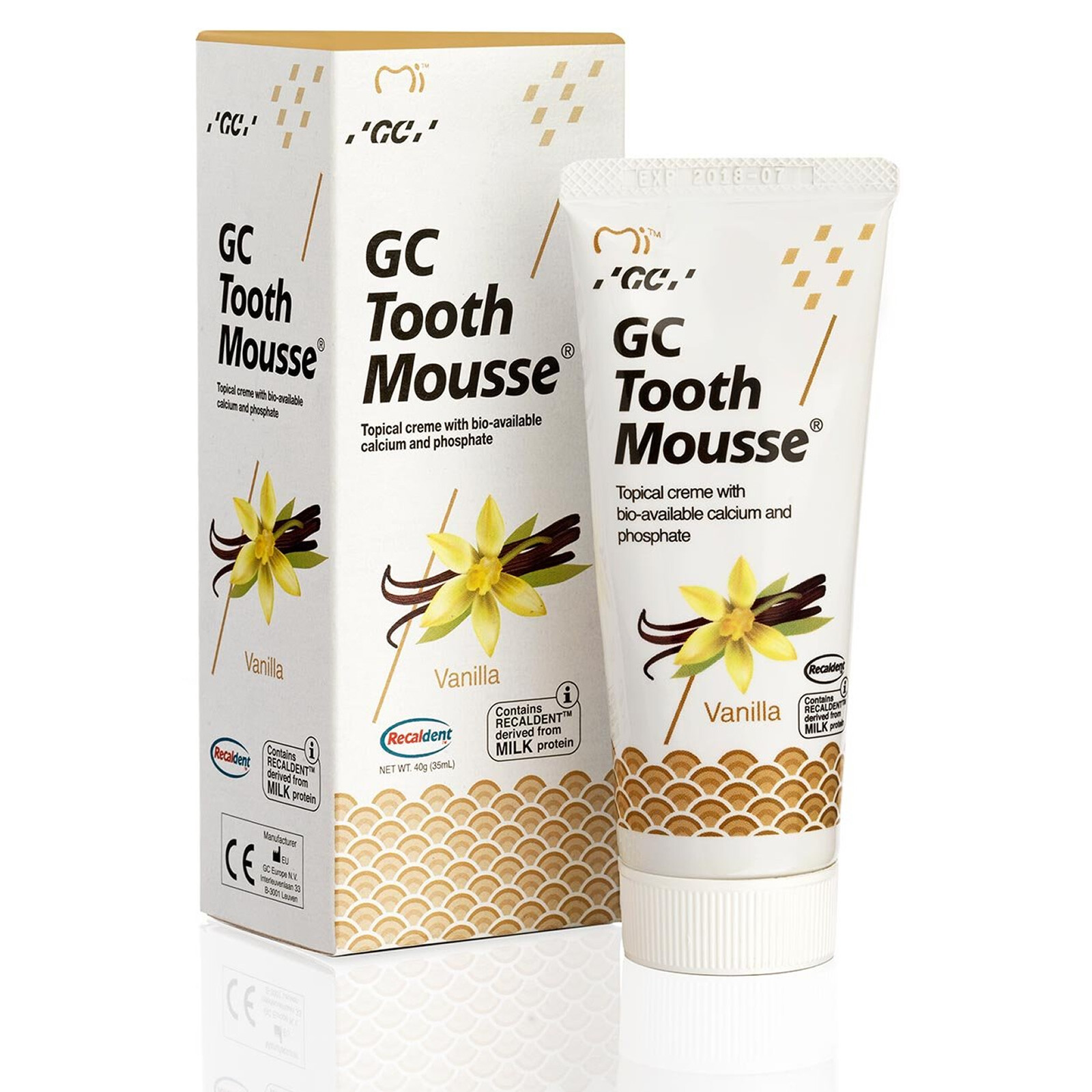 GC Tooth Mousse Melon, Mint , Strawberry, Tutti Frutti or Vanilla Paste ...