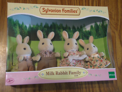Syvanian Family Milk Rabbit Family | eBay