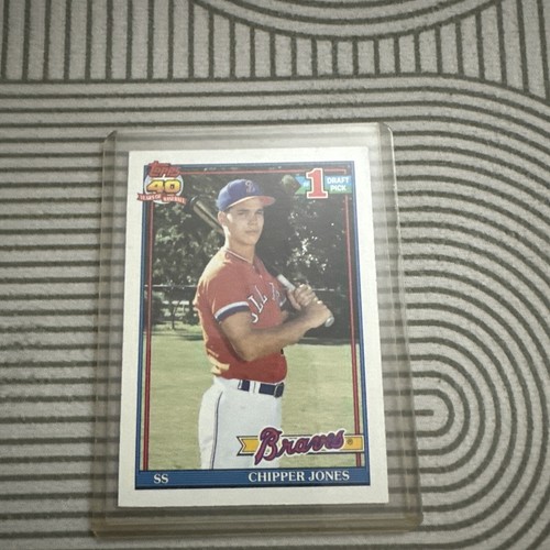 Chipper jones rookie card #333 pristine condition | eBay
