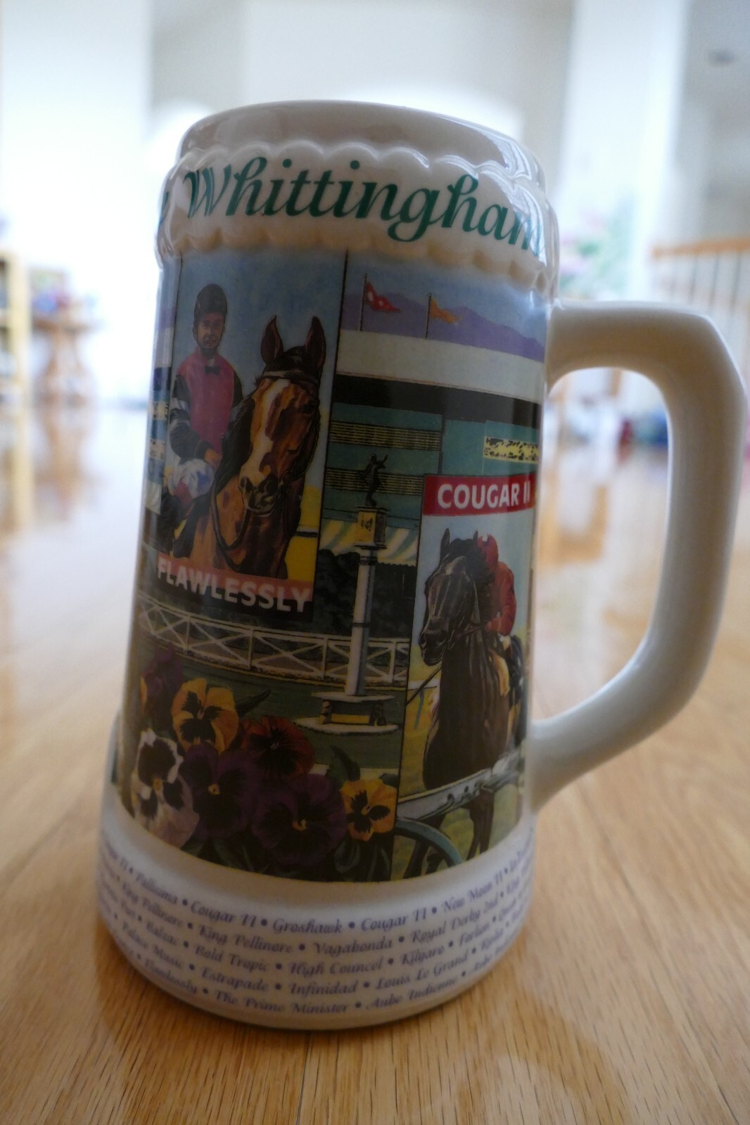 1995 Limited Edition Stein "Oak Tree Salutes Charlie Whittingham" | eBay