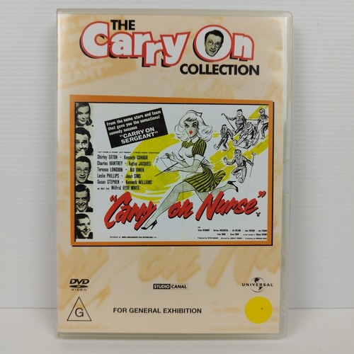 Carry On Nurse (DVD) Kenneth Connor/Hattie Jacques Region 4 ...
