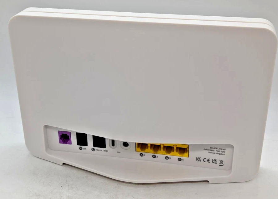Sky Broadband WiFi Max Hub SR213 Dual Band Wi-Fi 6 Wireless Modem ...