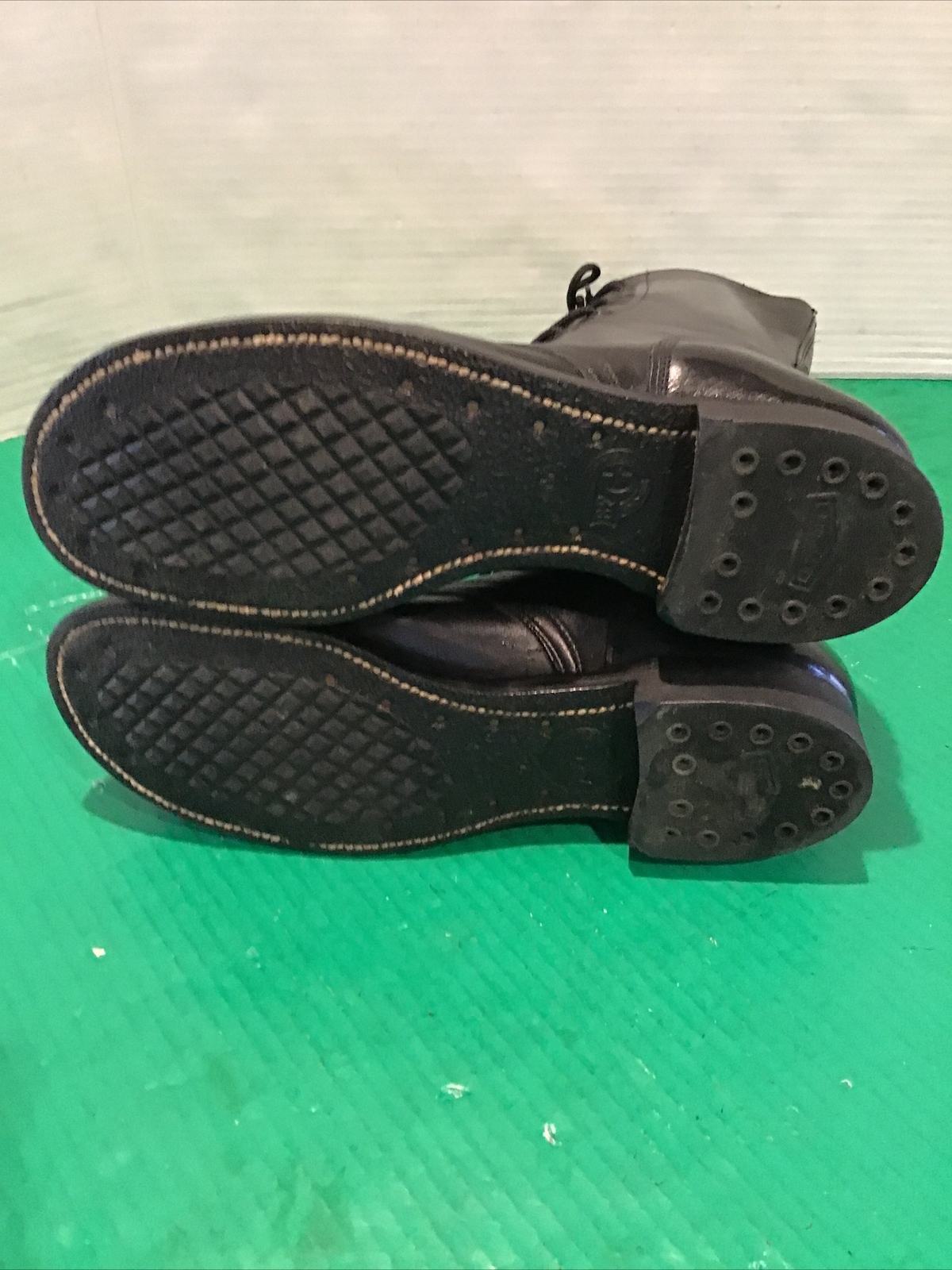 Men's Vintage GJ / B.F. Goodrich Black Combat Boot BFG Sz 11N 1961 Army ...