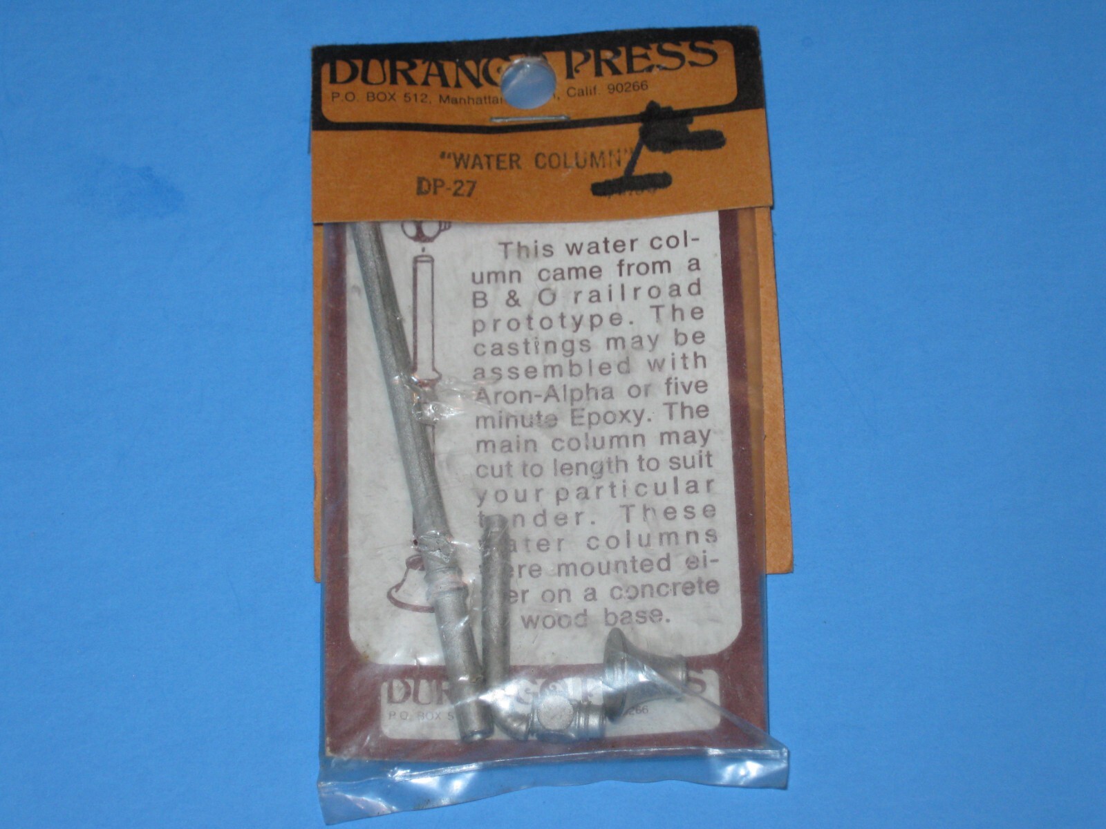 Durango Press HO #DP-27, Water Column Kit | eBay