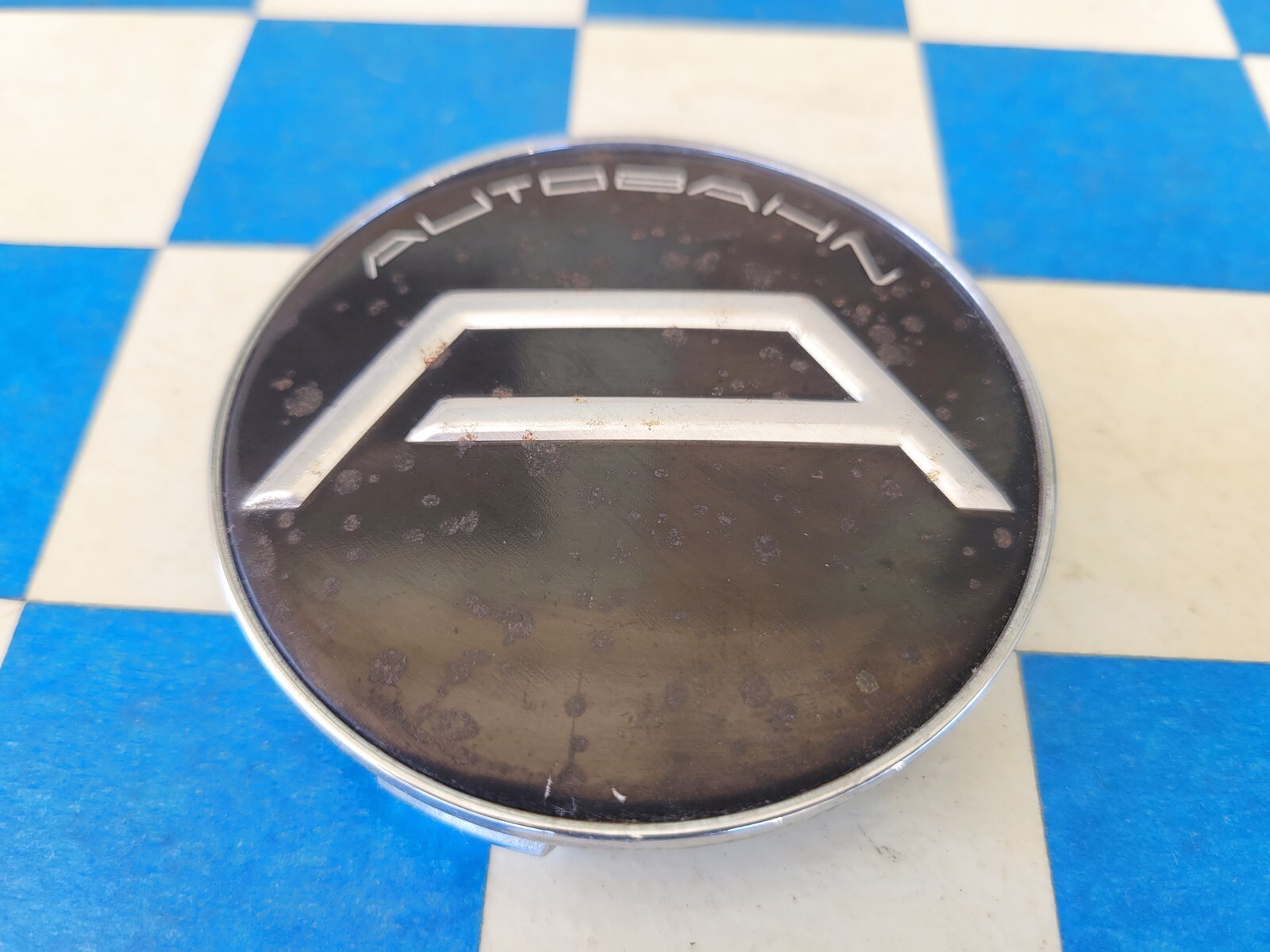 AUTOBAHN Wheels # 6012K75 . Custom Wheel USED CHROME Center Cap [75 ...