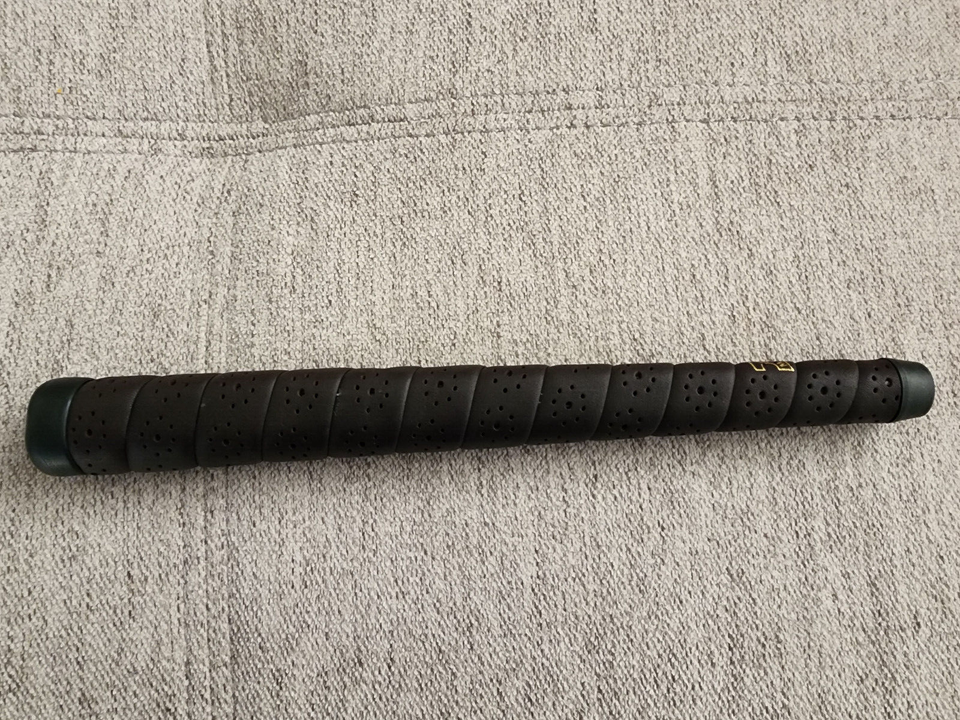 The Grip Master Genuine Leather Pro Perf Classic Wrap Black Putter Grip ...