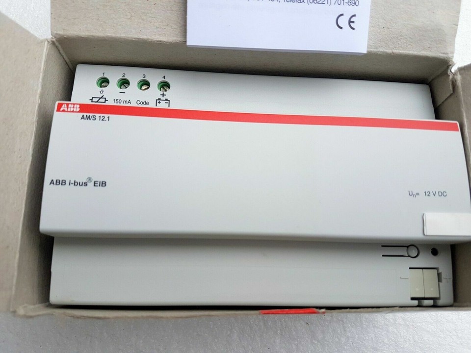 ABB EIB KNX AM/S 12.1 Battery Module, 12 V DC neu OVP | eBay.de