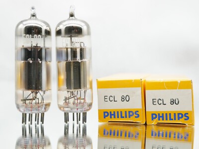 2x Philips ECL80 = LN152 63TP 6AB8 Röhren Tube Neu NEW in Box | eBay