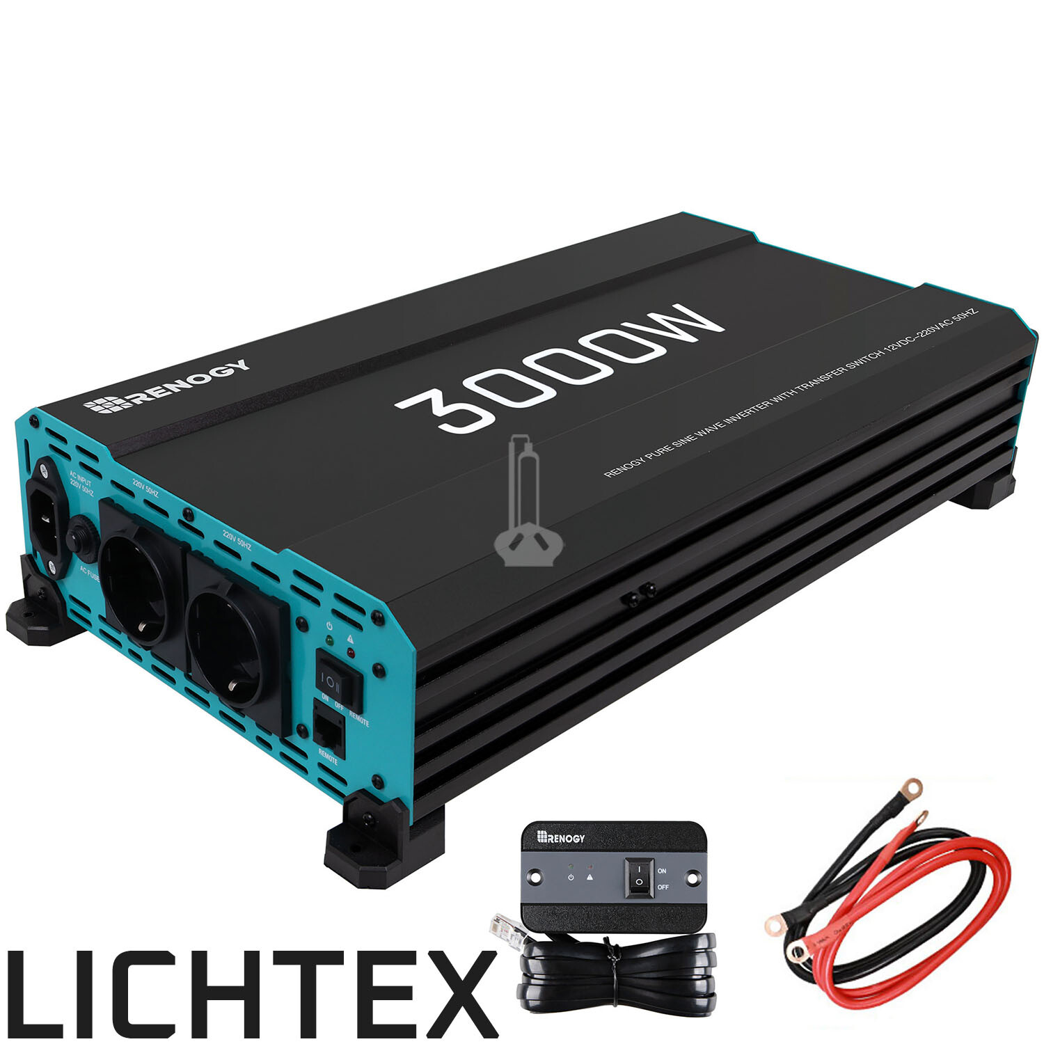 RENOGY Sinus Wechselrichter mit integrierter Netzvorrangschaltung USV ...